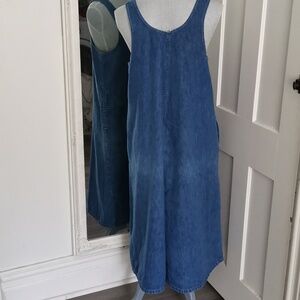 Koala Wear | Dresses | Vintage Koala Wear 7s Denim Tank Dress With ...